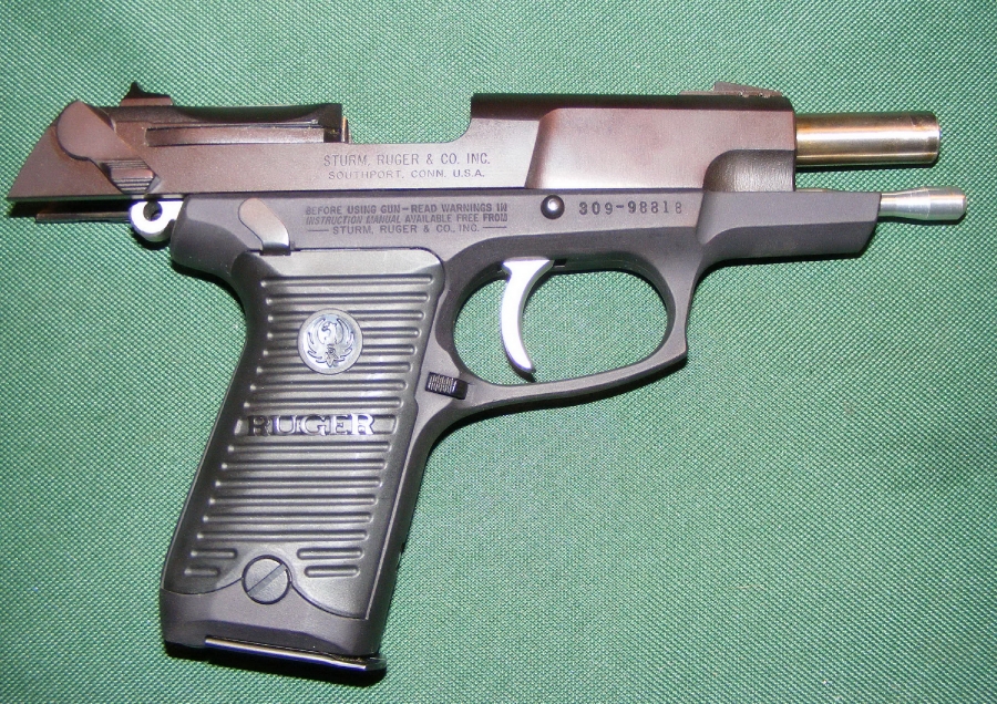 Sturm, Ruger & Co. P89 9mm Black Manual Safety 4 Mags Exc Nr For Sale ...