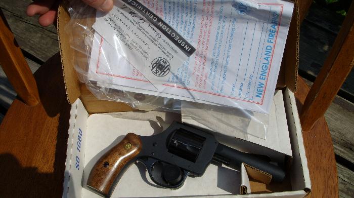 New England Firearms, Co Nef Model R73 5 Shot 32 H&R Mag 4" Blue For ...