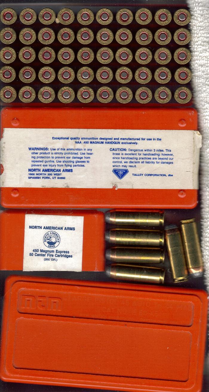 450 magnum express naa ammo
