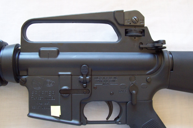 Colt Model R6551 Pre-Ban Ar-15 Sporter Target For Sale at GunAuction ...