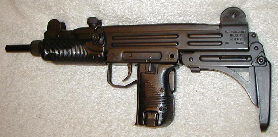 Uzi Israeli Military Industries Uzi Israeli Military Rifle 45 / 9mm Ar ...