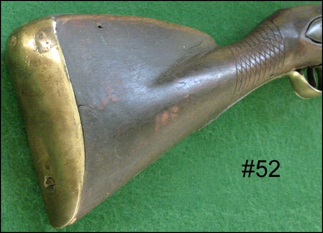 Rare Early Club Butt Musket Massive - 13lbs. Brown Bess Tower Lock. Ca ...