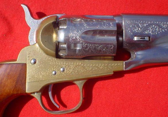 Asm 36 Cal. Navy,Engraved,Nickle And Brass For Sale at GunAuction.com ...