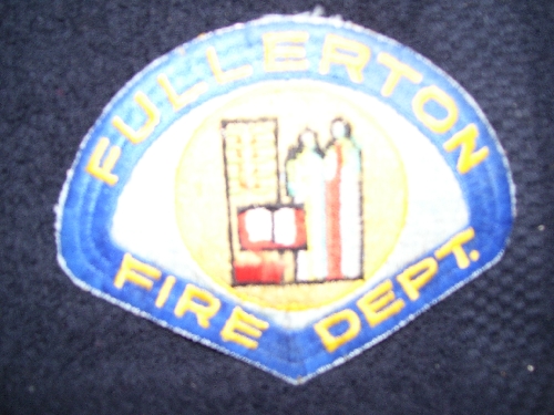 Fullerton Fire Dept Patch For Sale at GunAuction.com - 7809817