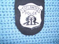 Black And Grey Atlanta Police Patch For Sale at GunAuction.com - 7885550
