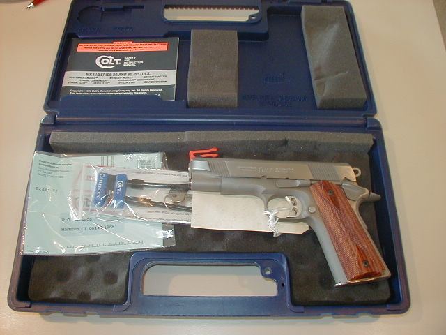 Colt Combat Commander 45 Stainless,Enhanced(Not 1991a1) No Reserve For ...