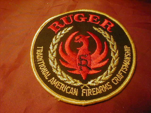 Ruger Jacket Patch For Sale at GunAuction.com - 7913621