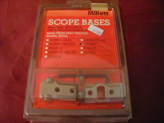 Remington 700 Millett 2 Piece Bases-New For Sale at GunAuction.com ...