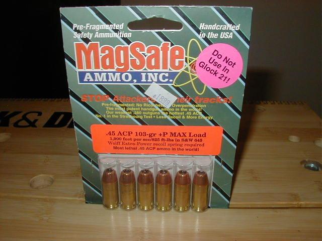 Magsafe 45acp 103 Gr +P Defender 1900 Fps For Sale at GunAuction.com ...