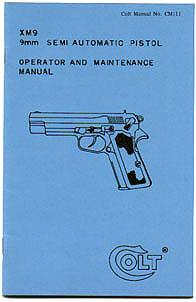 Colts Patents Arms Manufacturing Company Manual For Colt Experimental ...
