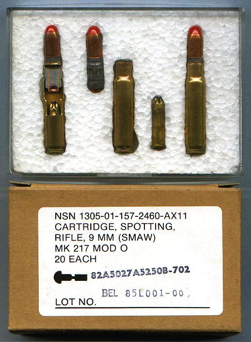 9MM SMAW Marines Spotting Rifle Full Box