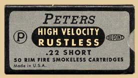 Peters Hv Rustless 22 Short Box 2267 Kings Mills For Sale at GunAuction ...