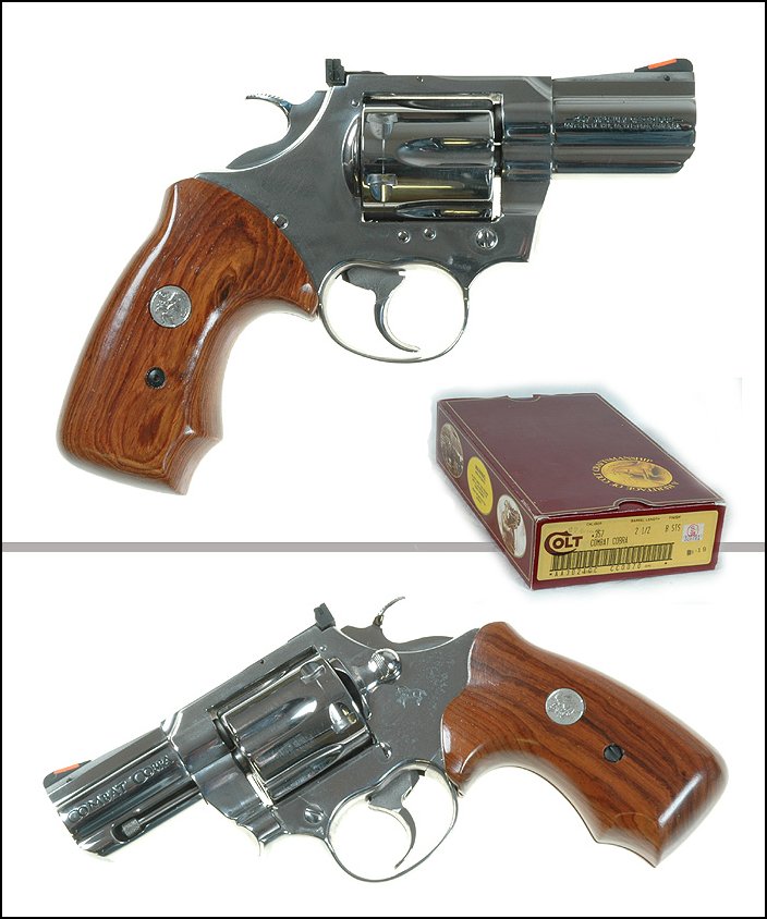 Colt Combat Cobra 2-1/2 Inch 357 Mag Hi-Gloss Ss - Nib For Sale at ...