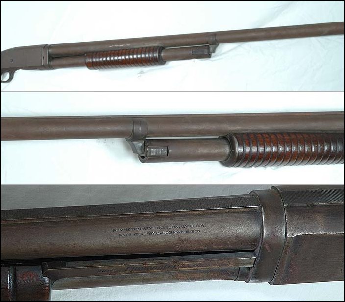 Remington Repeating Shotgun 12ga Take-Down Curio For Sale at GunAuction ...
