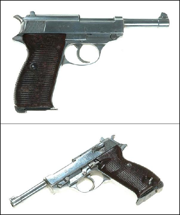 Walther P38 AC 42 9mm Nickel - C&R OK