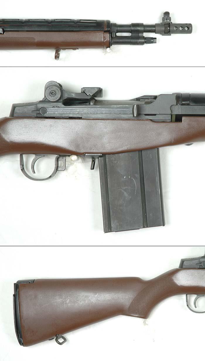 Springfield Armory (Springfield, Mass) M1a Bush Rifle 308 18in Chrome ...