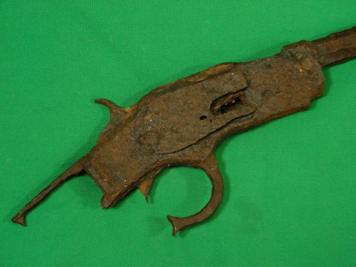 Winchester 1873 Rusty Relic Rifle Octagon Bbl Dug For Sale at ...