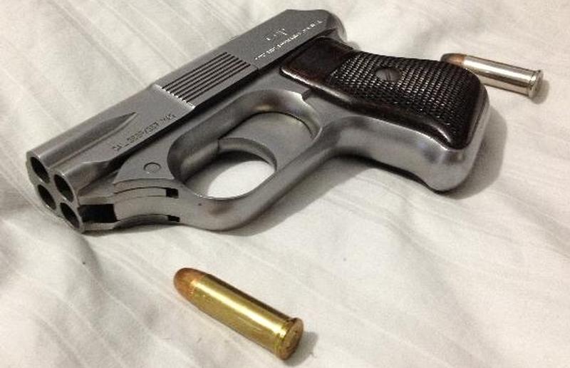 Cop Compact Off-Duty Police 4 Barrel .38/.357 Mag. For Sale at ...