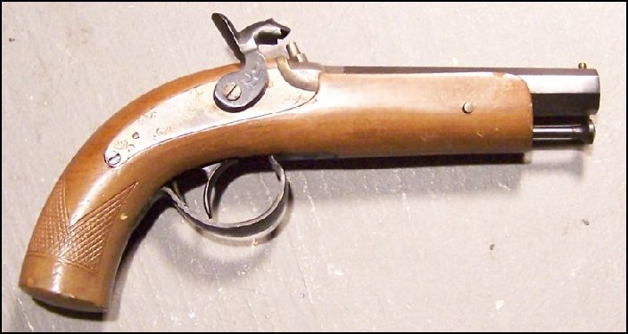 Mendi Spain Single Shot Black Powder Pistol 12mm For Sale at GunAuction ...