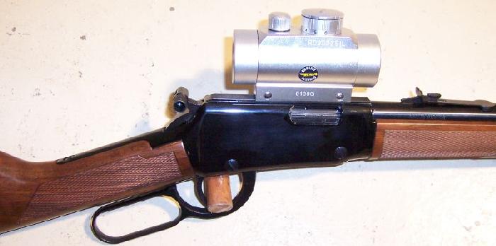 Henry Model H001M Lever Action 22 Mag Red Dot