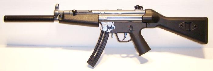 Ati Gsg-5 German Sport Carbine Mp5 22lr Titanium For Sale at GunAuction ...