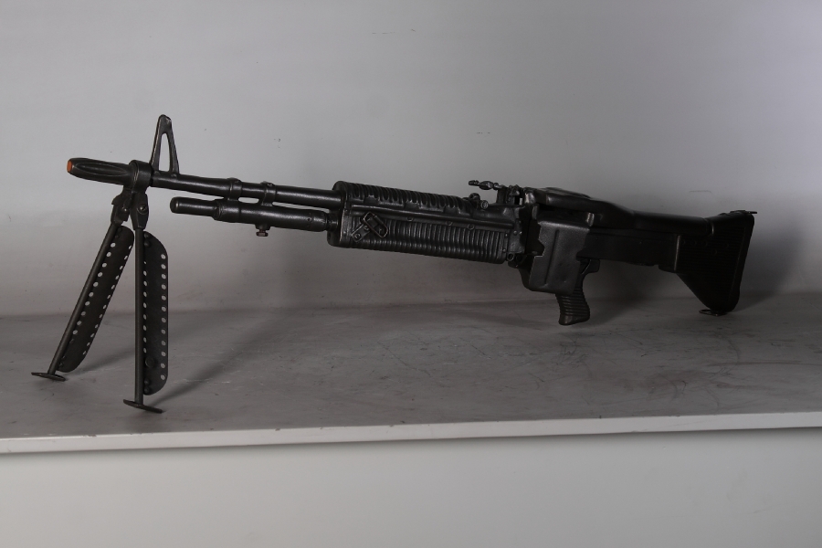 M60 Replica Machine Gun With Bi-Pod For Sale at GunAuction.com - 12931486