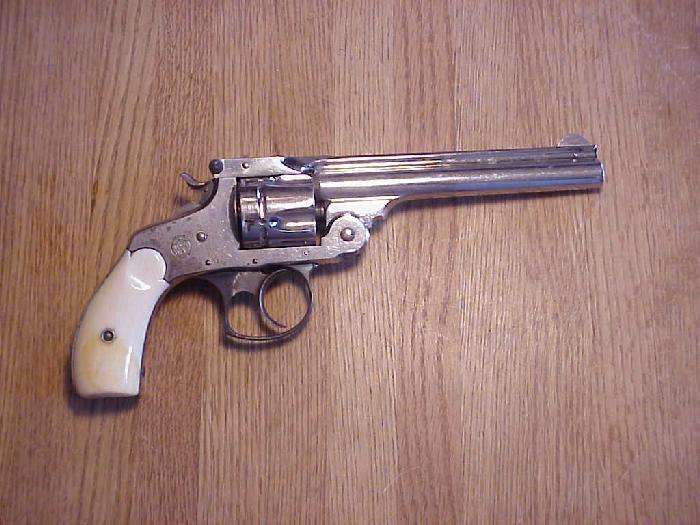 Smith & Wesson Model 1880, 38 Caliber D/A Revolver W/ Ivory Grips For ...
