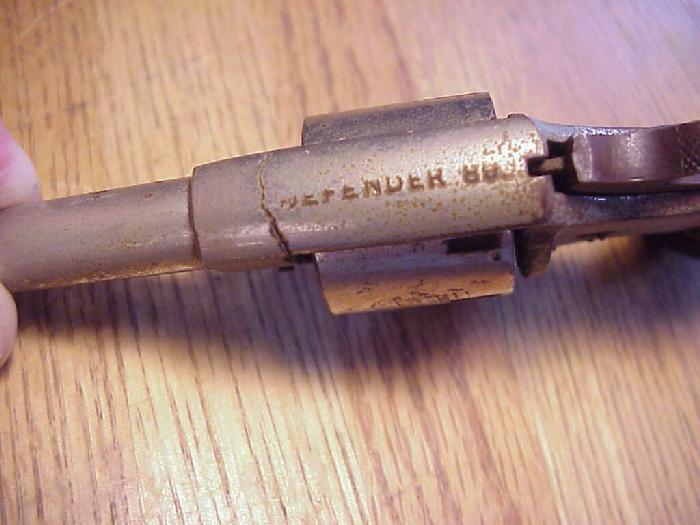Defender 89 Patent 1889, 22-Caliber Rimfire S/A Revolver For Sale at ...