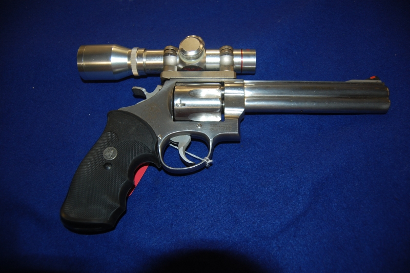 Smith & Wesson 629-3 44 Mag 6.5in Ss W/ Scope For Sale at GunAuction ...