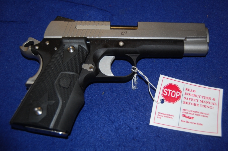Sig Sauer 1911 C3 .45 Acp Laser Grips New In Box For Sale at GunAuction ...