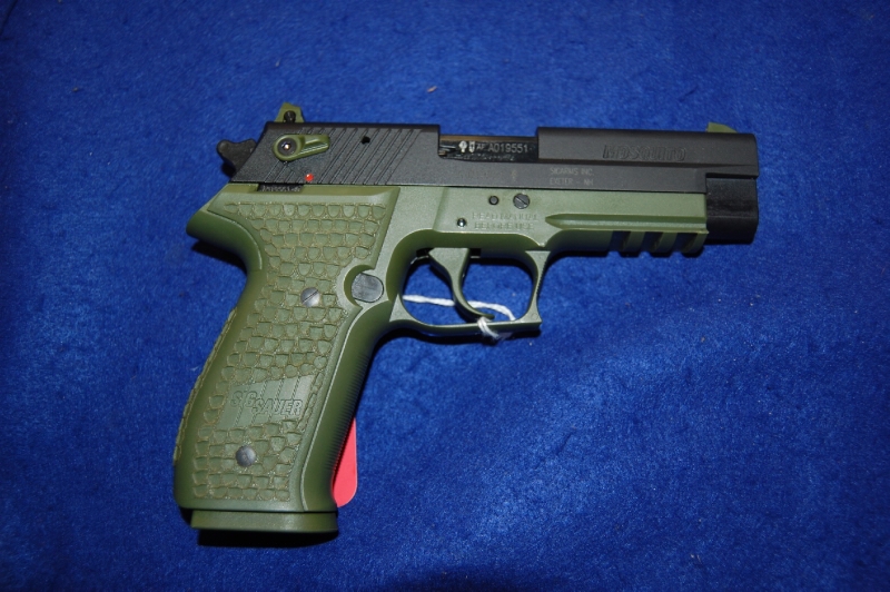 Sig Sauer Mosquito 22 Lr Green / Blue ( Very Clean ) For Sale at ...