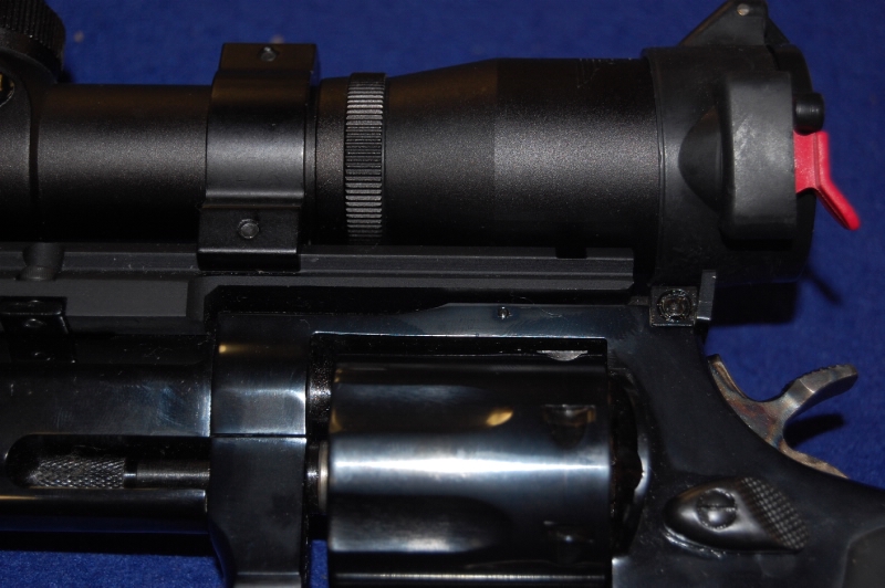 Taurus Tracker 22 Lr 6.5in. Blue / Rubber W/ Scope For Sale at ...