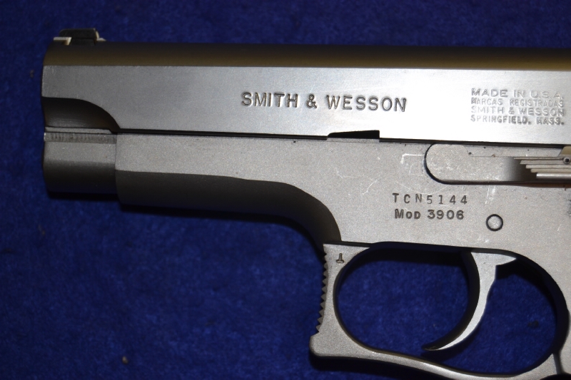 Smith & Wesson Mod. 3906 .9mm Previously Owned For Sale at GunAuction ...