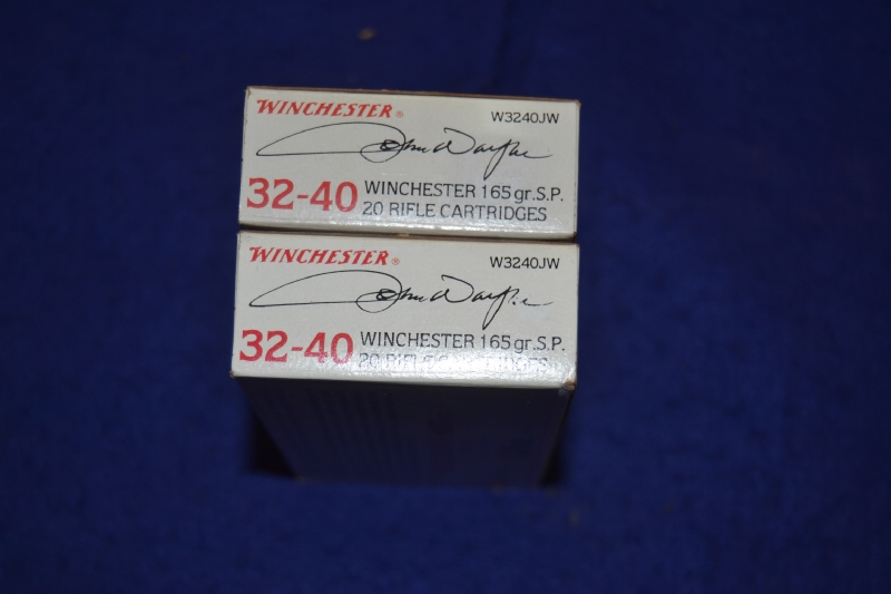 40 Rounds of Winchester 32-40 165 Gr. S.P.