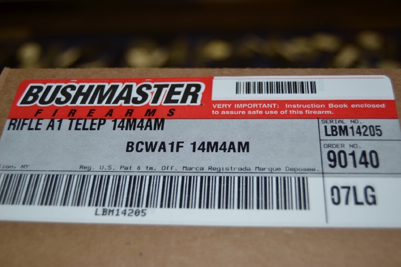Bushmaster Firearms Inc. A1 Telep 14m4am Bcwa1f #90140 .223 Rem $15ship ...