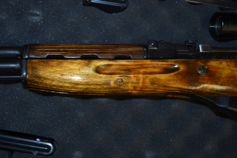 Russian Sks 7.62x39 W/ 4x Rifle Scope For Sale at GunAuction.com - 11015370
