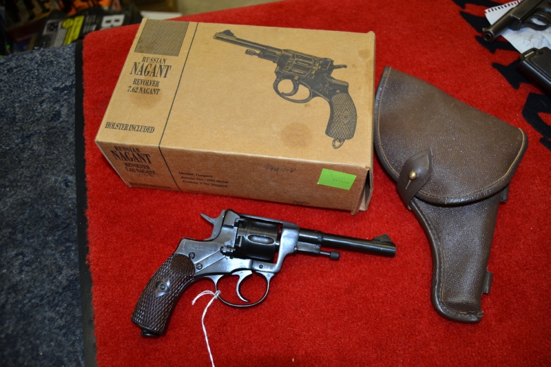 Kbi Russian Nagant 7.62 Nagant W/ Box And Holster For Sale at ...