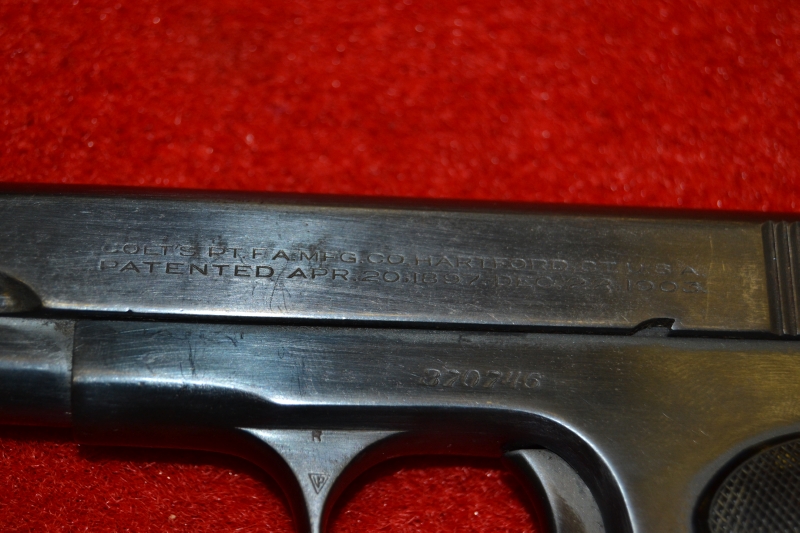 Colt 1903 Automatic 32 Rimless Smokeless Must See For Sale at ...