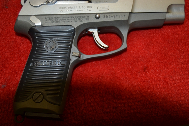 Ruger Kp89 9mm Stainless / Plastic W/ Box And Two Mags For Sale at ...