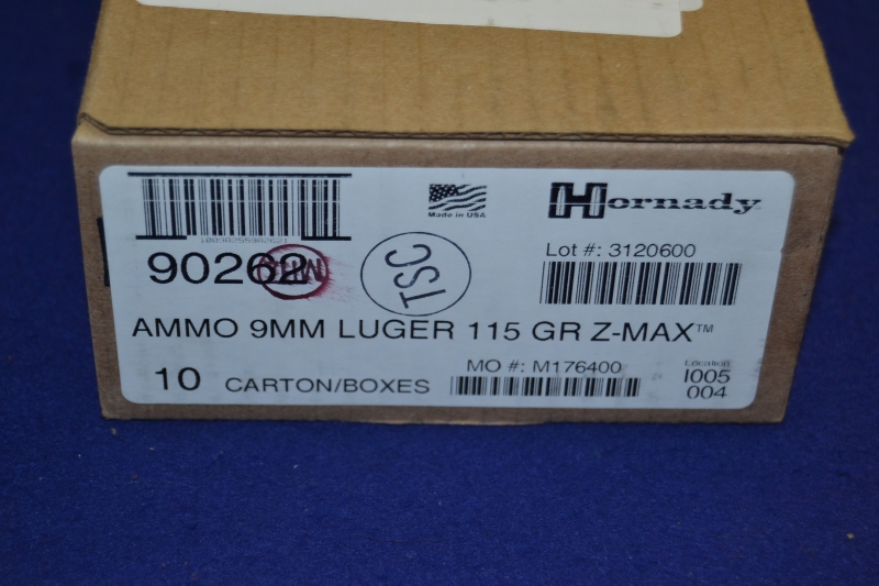 Hornady Zombie Defense 9mm 115gr Z-Max 250rnds For Sale at GunAuction ...