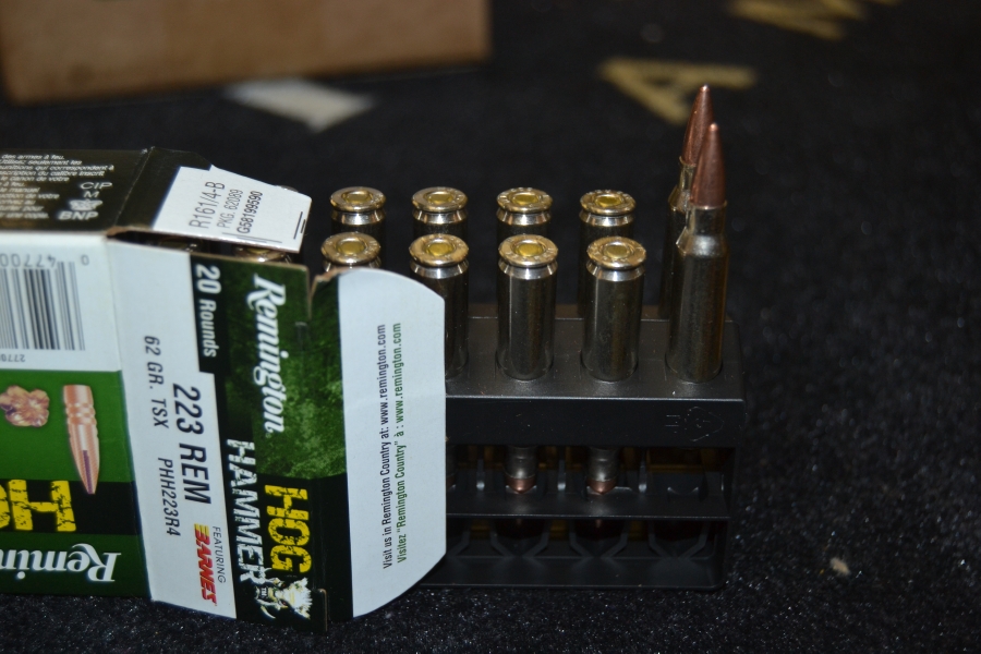 200 Rnds Remington 223 Rem Hog Hammer 62 Gr Tsx For Sale at GunAuction ...