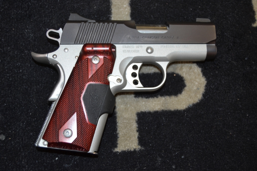 Kimber Mfg., Inc. 1911 Ultra Crimson Carry Ii .45acp Crimson Trace For ...