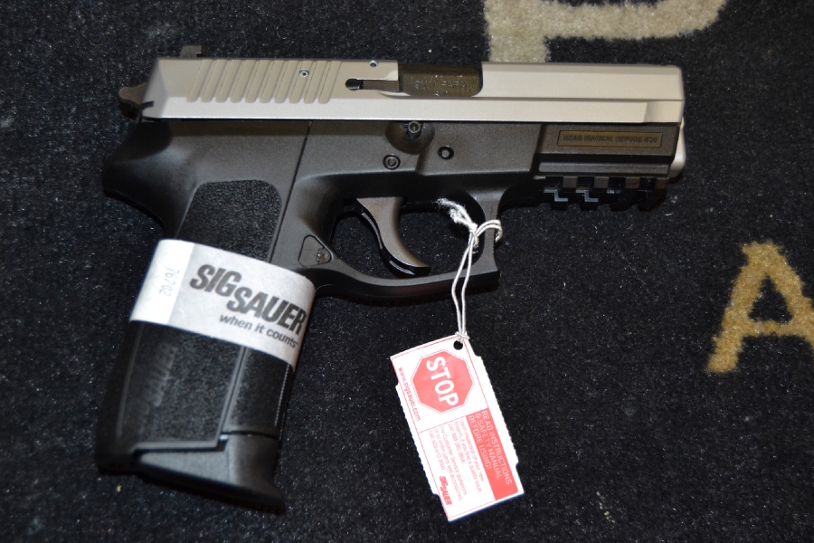 Sig Sauer Sp2022 9mm 2-Tone 15rd Mag Laser & Holster Nib For Sale at ...