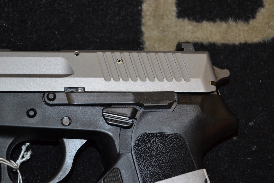 Sig Sauer Sp2022 9mm 2-Tone 15rd Mag Laser & Holster Nib For Sale at ...