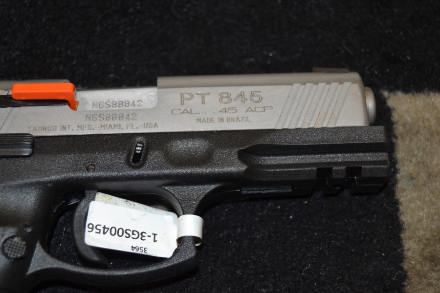 Taurus Pt845 4in Ss 45 Acp 12-Shot New In Box For Sale at GunAuction ...