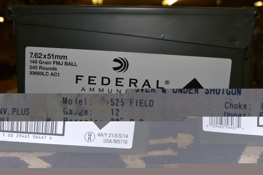 240rnds Federal .308 149gr Fmj Xm80cl $20 Ship For Sale at GunAuction ...