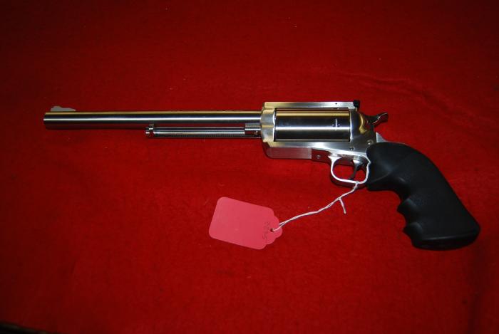 Magnum Research, Inc. Bfr .444 Marlin Stainless/Black Rubber Grips For ...