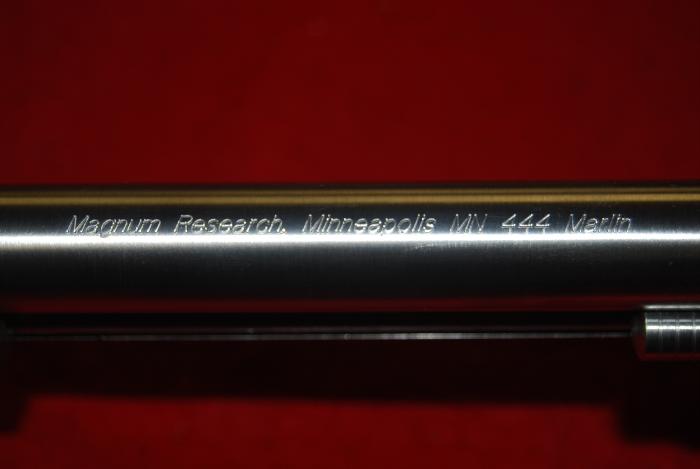 Magnum Research, Inc. Bfr .444 Marlin Stainless/Black Rubber Grips For ...