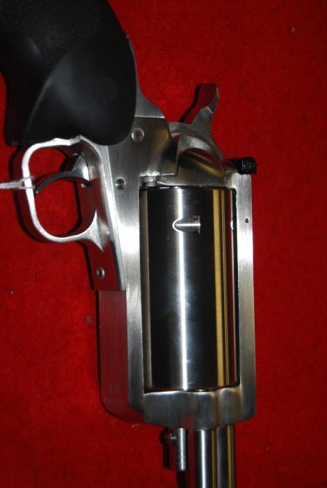 Magnum Research, Inc. Bfr .444 Marlin Stainless/Black Rubber Grips For ...