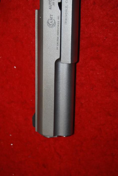Amt Automag Iii .30 Carbine Stainless/Black Grips For Sale at ...